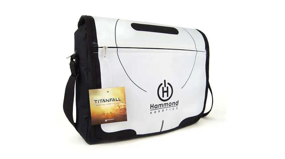 GAYA Torba za laptop Titanfall - Hammond Robotics bela