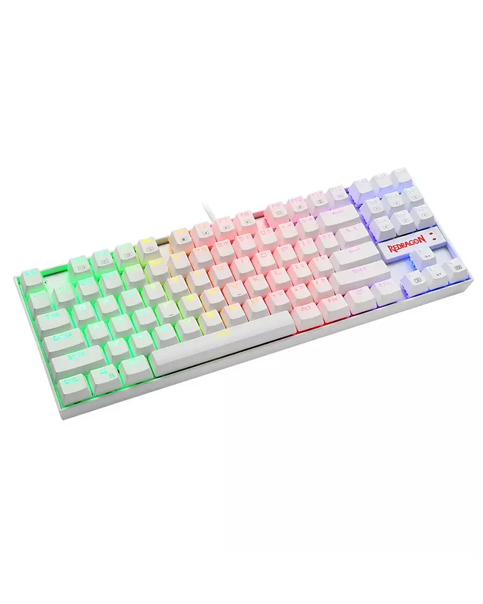 REDRAGON Gaming tastatura Kumara K552-RGB Mechanical White - Red Switch‚bela