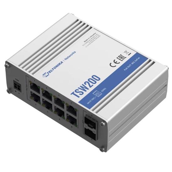 Teltonika TSW200 Industrial Gbit Ethetnet PoE+ Switch