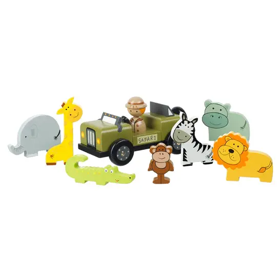 ORANGE TREE TOYS Drveni set safari