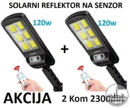 Solarni reflektor 100dioda AKCIJA 2kom