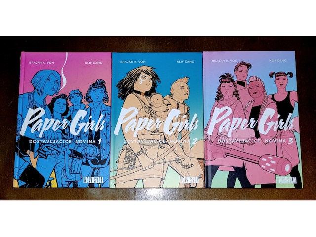 PAPER GIRLS - DOSTAVLJAČICE NOVINA 1-3 - Brajan K. Von