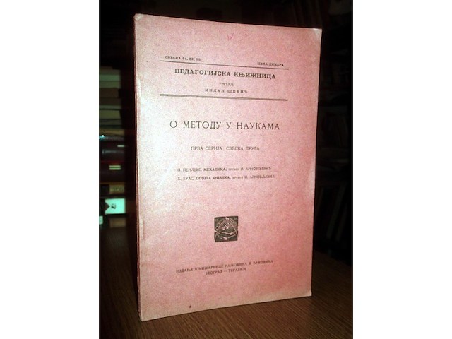 O METODU U NAUKAMA - P. Penleve i H. Buas (1928)