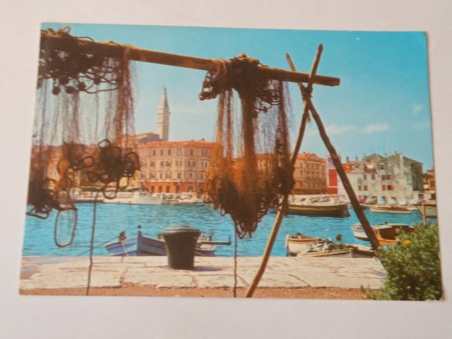 Rovinj - Čamci - Hrvatska - Putovala 1977.g -