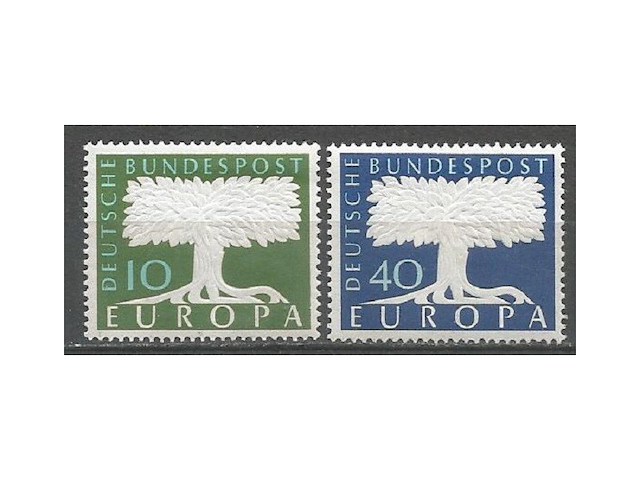 Nemačka,Europa CEPT 1956.,čisto