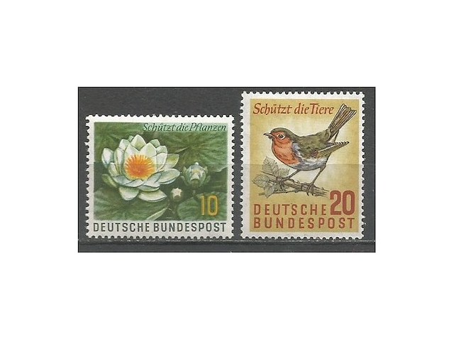 Nemačka,Zaštita prirode 1957.,čisto