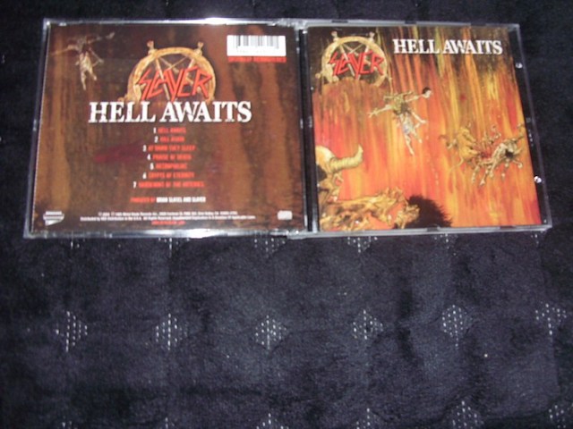 Slayer – Hell Awaits CD Metal Blade USA 2004. Remaster