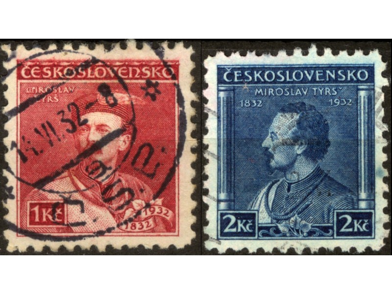 kt596m 16.mart1932 Československo Mi314-7(-F-)1/4