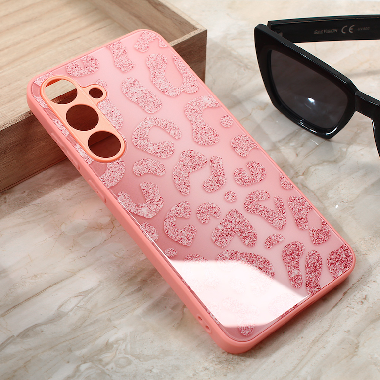 Maska Shiny glass za Samsung S926B Galaxy S24 Plus roza