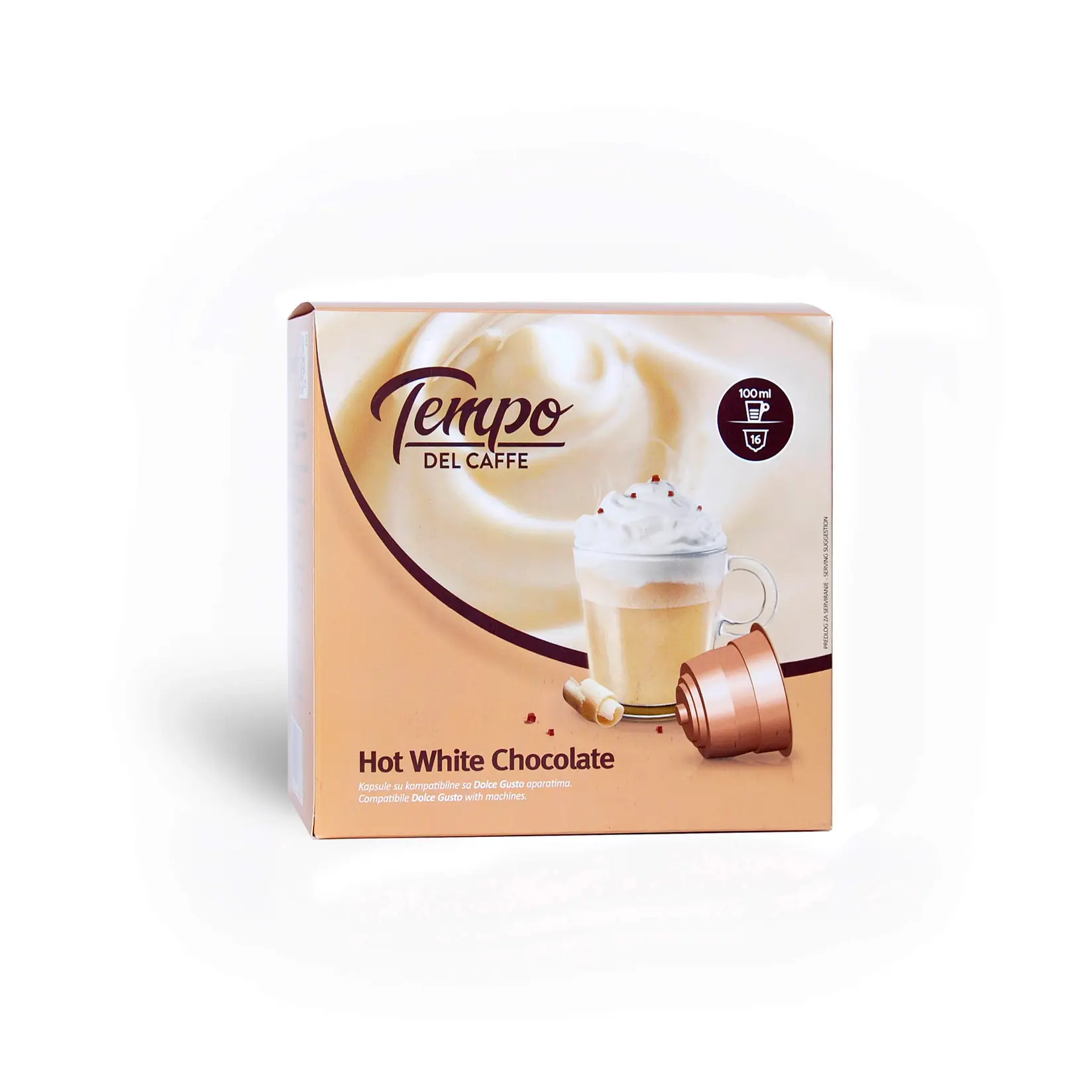 TEMPO DEL CAFFE Kapsule za Dolce Gusto Hot White Chocolate