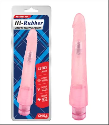 Vibrator, 22cm, Roze