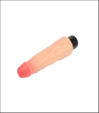 Basix Dildo Realistični vibrator, Reljefna površina