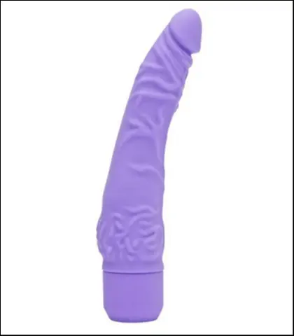 Vibrator, Silikonski, ljubičasti