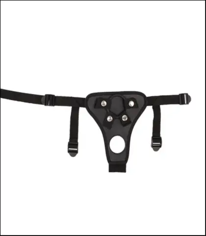 Double Extensions Harness Gaćice za strap-on sa rupom