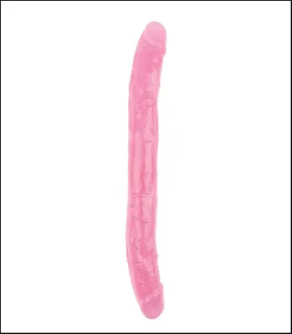 Dupli dildo, 33cm, Roze