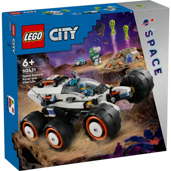 LEGO CITY SPACE SPACE EXPLORER ROVER AND ALIEN LIFE