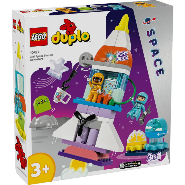 LEGO DUPLO TOWN 3IN1 SPACE SHUTTLE ADVENTURE