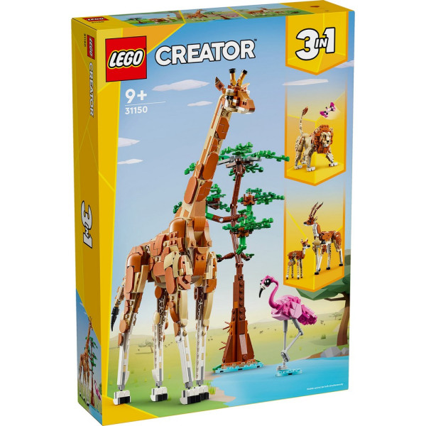 LEGO CREATOR WILD SAFARI ANIMALS