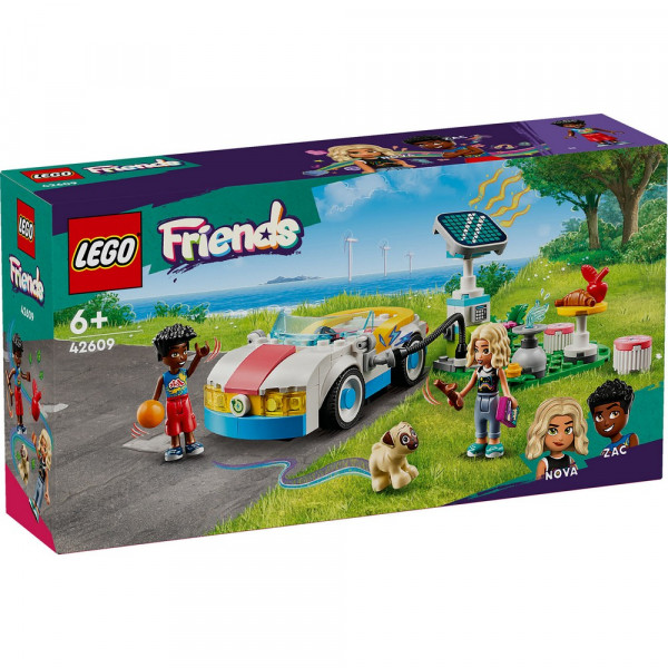 LEGO FRIENDS ELECTRIC CAR AND CHARGER