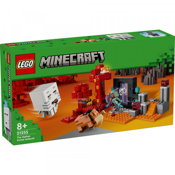 LEGO MINECRAFT THE NETHER PORTAL AMBUSH