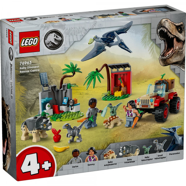 LEGO JURASSIC WORLD BABY DINOSAUR RESCUE CENTER