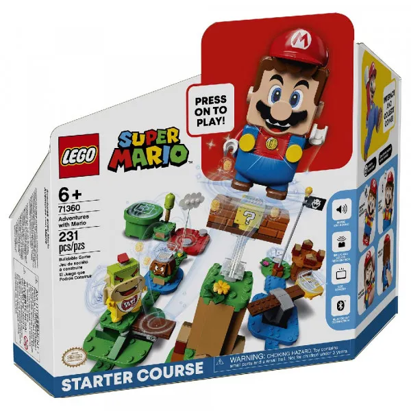 LEGO SUPER MARIO ADVENTURES WITH MARIO STARTER SET