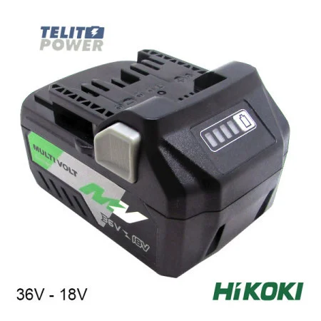 TelitPower Hikoki Li-Ion 36V-4.0Ah / 18V - 8.0Ah BSL36A18 MULTI VOLT baterija ( P-2281 )