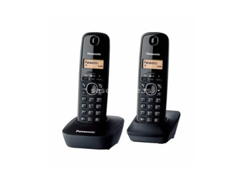 Bežični telefon Panasonic KX-TG 1612 FXH Crni - duo
