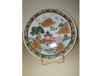 Kineski ručno oslikan tanjir