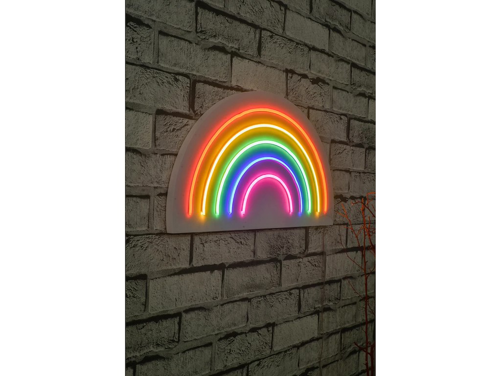 Wallity Dekorativna plastična LED svetiljka Rainbow