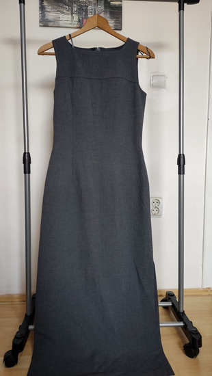 Vintage siva haljina