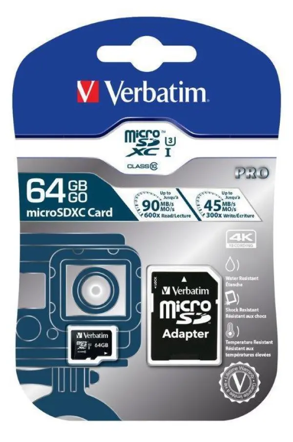 Verbatim Micro SDXC 64GB