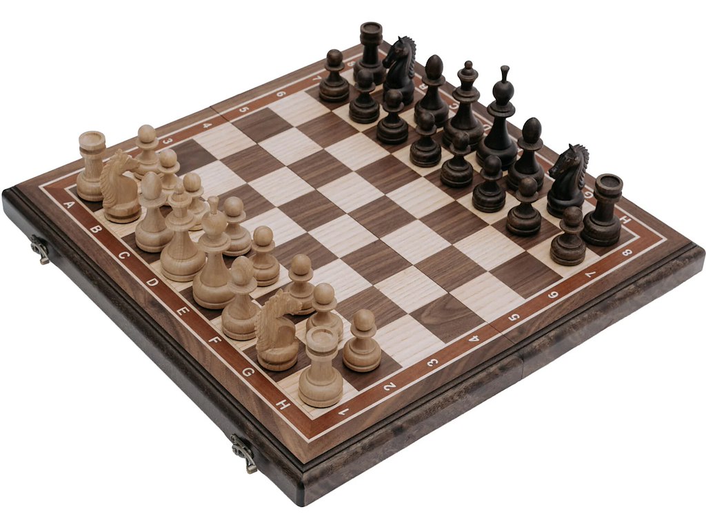 Veba Preklopivi drveni šah RU10