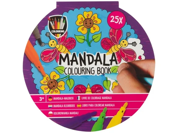 Grafix Bojanka Mandala cveće 25 strana