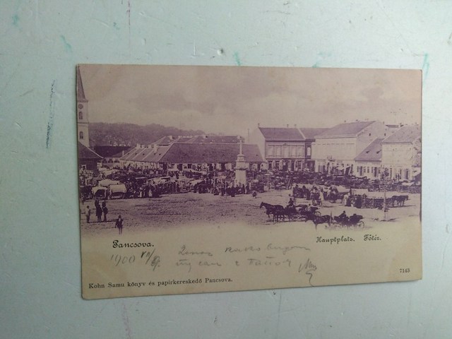 Pančevo, 1900.
