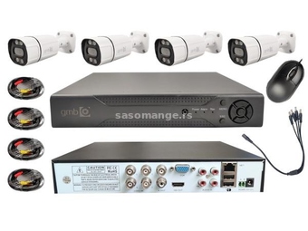 CAM-AHD2MP-KITXM4W GMB kamera 2 mpix set od 4 analogne kamer