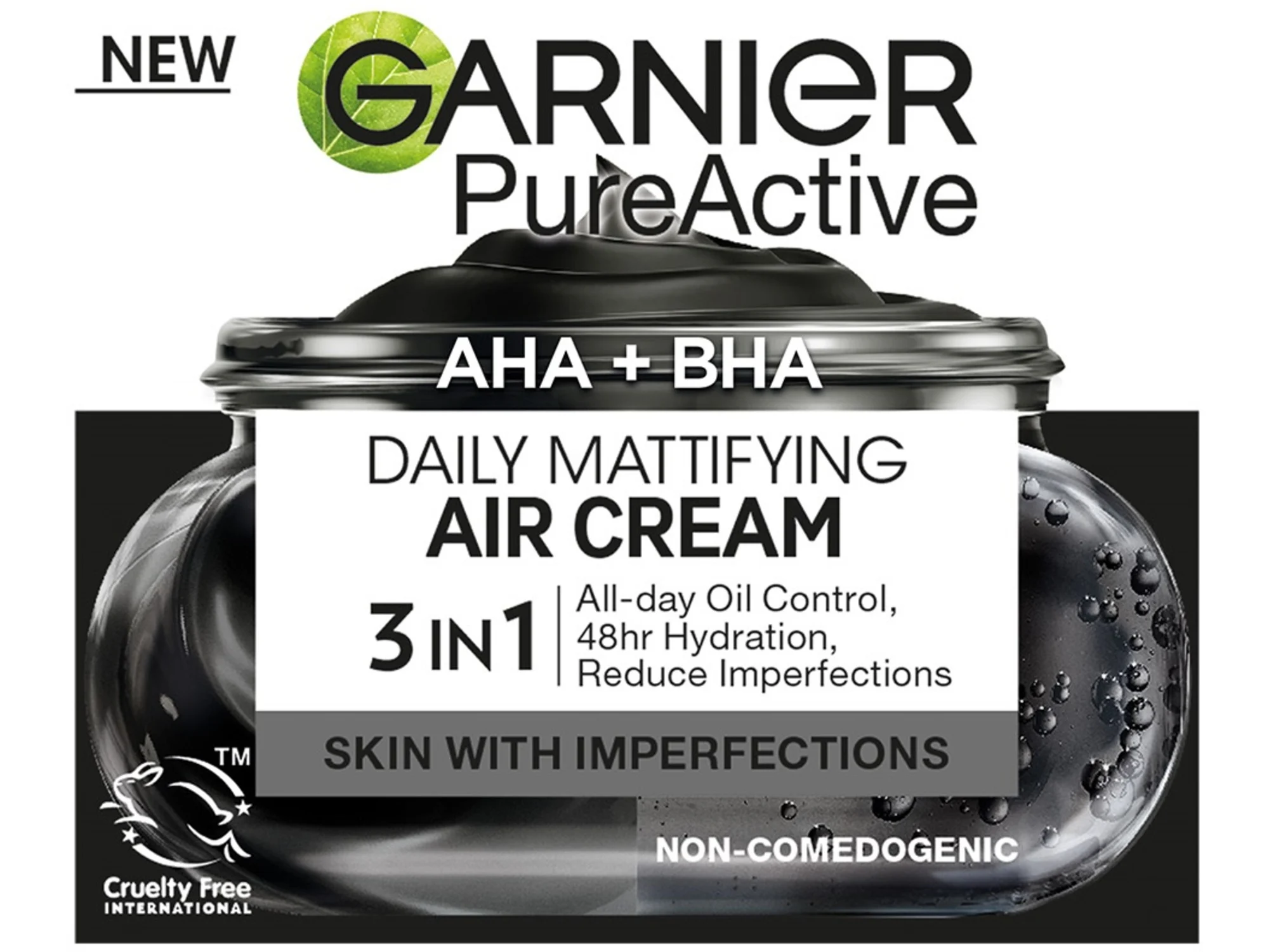 Garnier Matirajuća krema protiv nepravilnosti Pure Active Charcoal Air 50ml