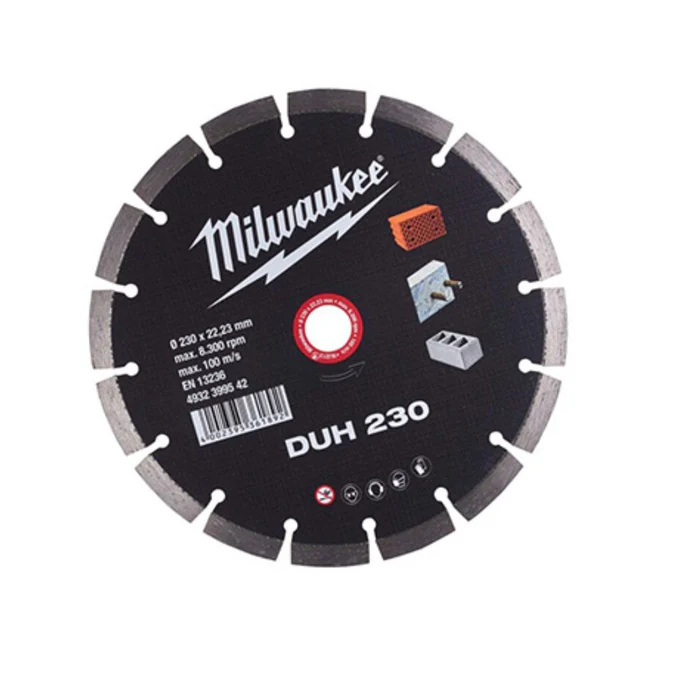 Milwaukee Dijamantska ploča- rezna za sečenje DUH 230 x 22.23 mm, 4932399542