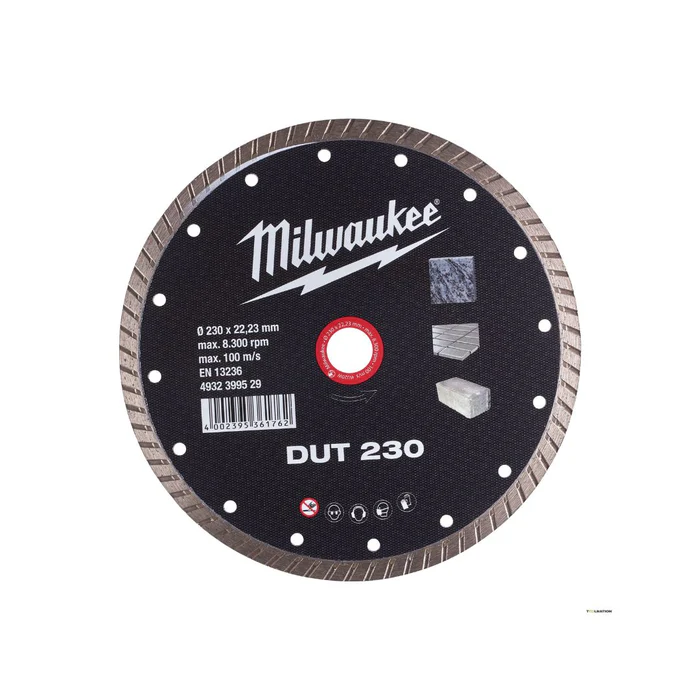 Milwaukee Dijamantska ploča- rezna za sečenje DUT 230 x 22.23 mm, 4932399529