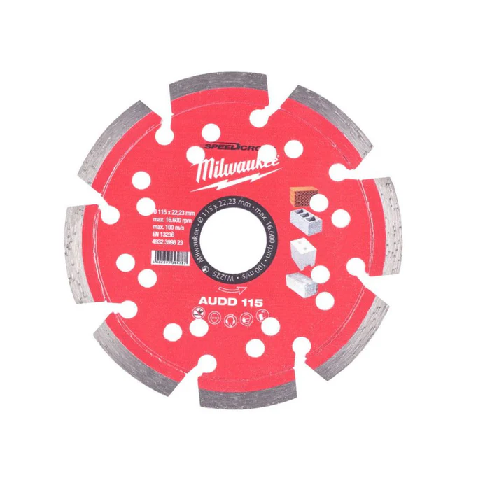 Milwaukee Dijamantski rezni disk AUDD 115 x 22,23, Speedcross, 4932399823