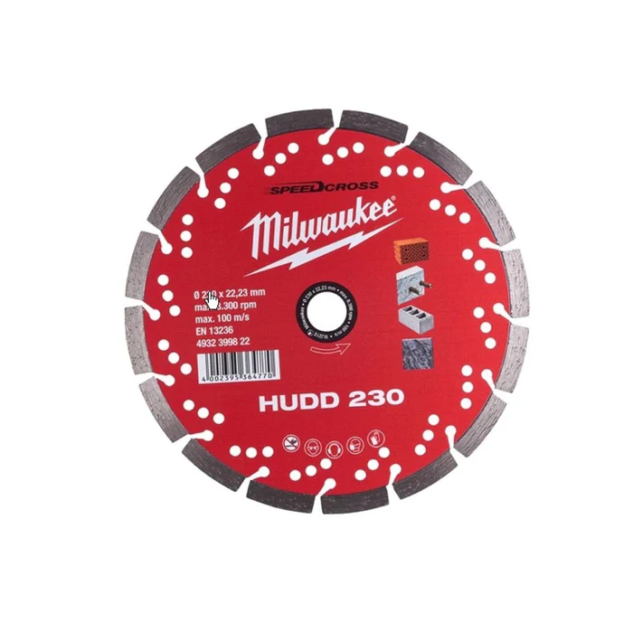 Milwaukee Dijamantski rezni disk HUDD 230 x 22,23, Speedcross, 4932399822