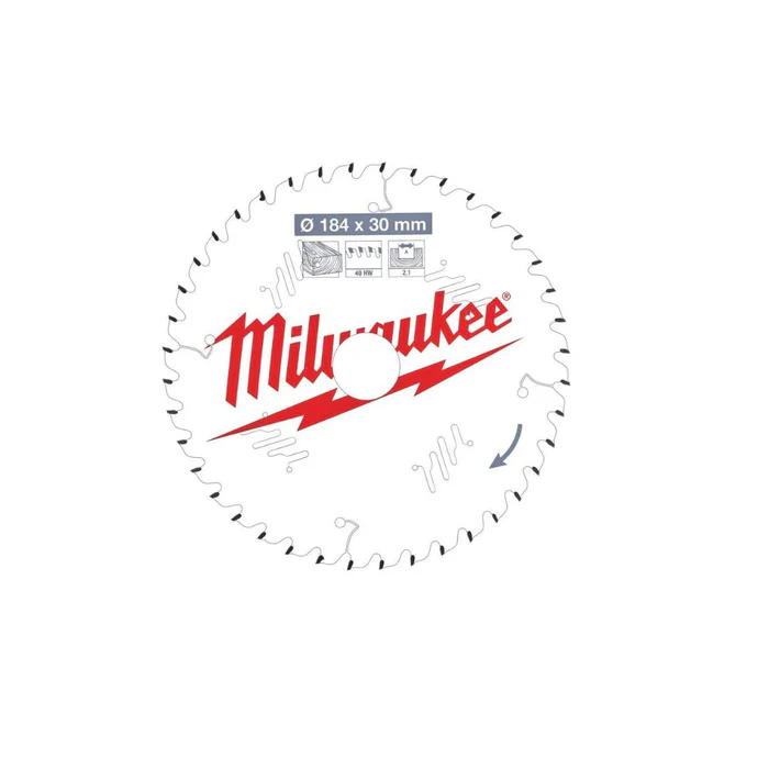 Milwaukee List testere za drvo, 184 x 30 mm, 40 zuba, 4932471298