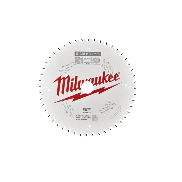 Milwaukee List testere za drvo, 235 x 30 mm, 48 zuba, 4932471307