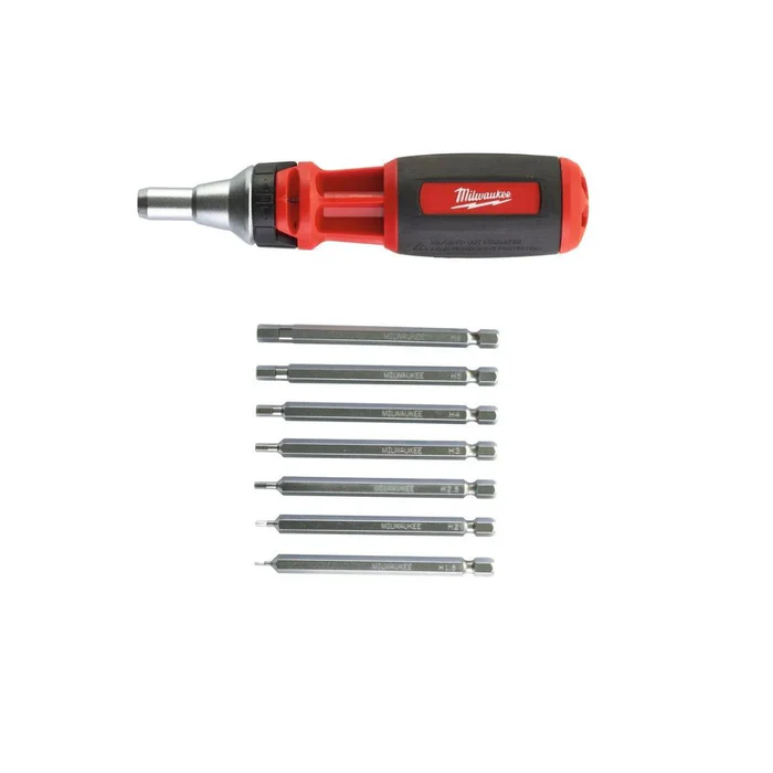 Milwaukee Odvijač sa Hex bitovima, 9 u 1, Ratchet Multi, 4932471599