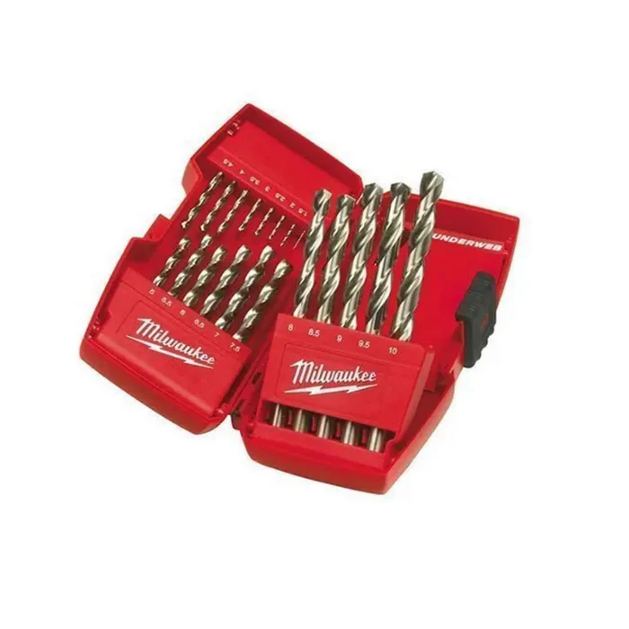 Milwaukee Set burgija za metal, HSS-G, 1 – 10 mm, 19 kom, 4932352374