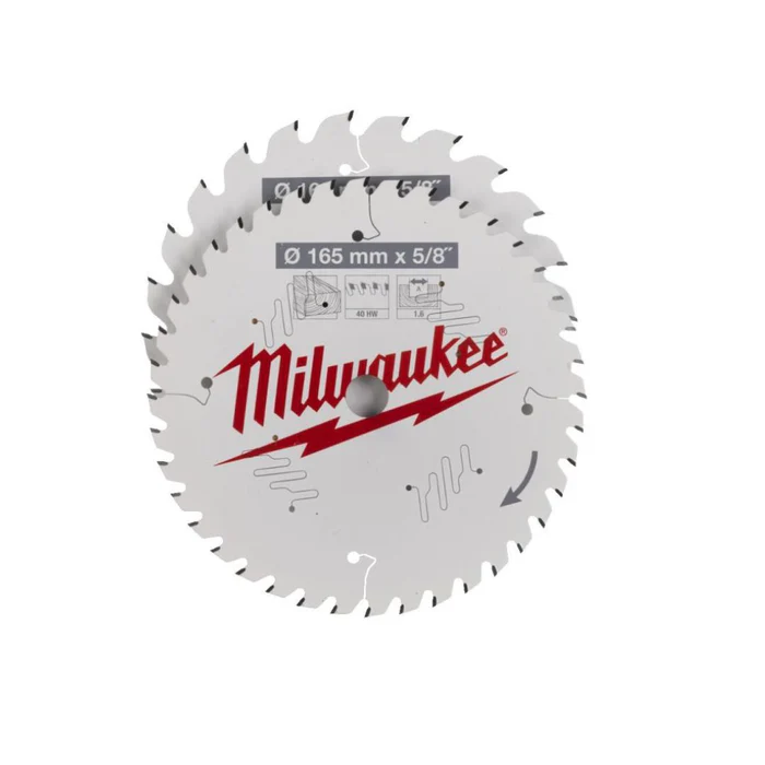 Milwaukee Set listova testere za drvo 165 x 15,87 mm, 24 i 40 zuba, 4932479837