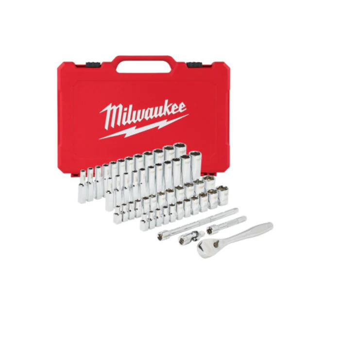 Milwaukee Set nasadnih ključeva 3/8″, Metric, 56 kom, 4932464946