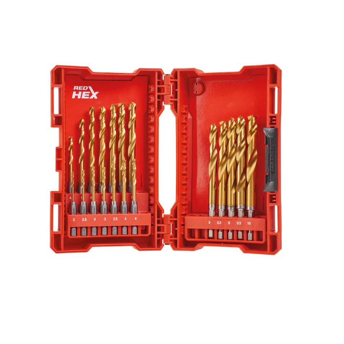 Milwaukee Set udarnih burgija za metal, HSS-G Tin, 2 – 10 mm, 48894760