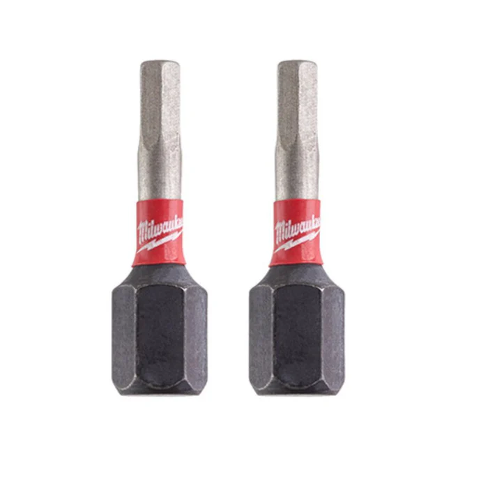 Milwaukee Udarni bitovi HEX 3 x 25 mm, Shockwave, 2 kom, 4932430894