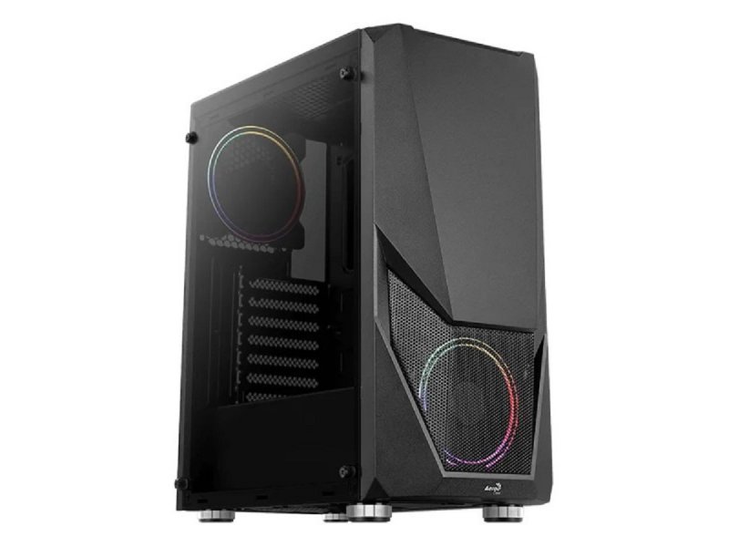 AEROCOOL KUĆIŠTE TOWER AEROCOOL ZAURON SATURN FRGB-G-BK-V1 FRGB, ACCM-PV23013.11